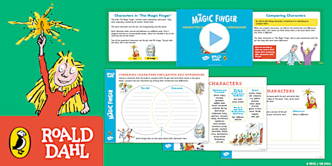 The Magic Finger: Reading Comprehension [Ages 5-7]