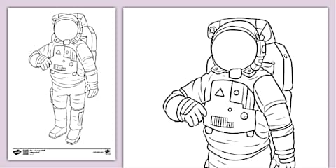 Display Astronaut Cut-Out
