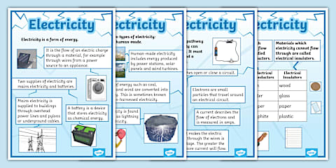 Year 6 Science Electricity Unit Pack