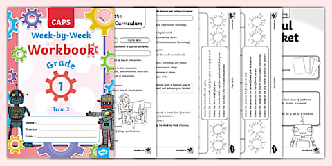 Grade 1- Maths - Term 3 - 3D Objects- Booklet: 3D Objects Workbook Term ...