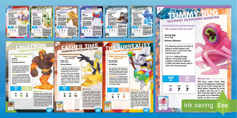 Halloween Monsters Activity Pack - KS2 - Twinkl