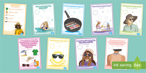 SunSmart Daily UV Rating and Sun Protection Poster