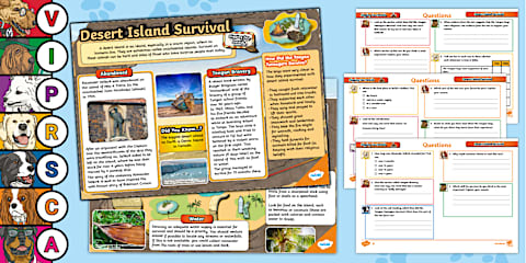 Survival Guide Leaflet Template