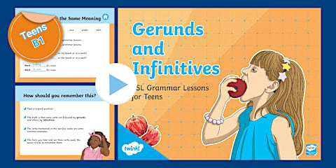 Identifying Infinitives and Infinitive Phrases Worksheet for 6th-8th Grade