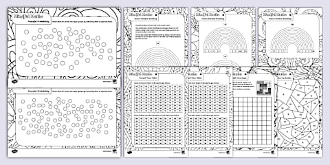 Maths Mini Golf Activities Pack