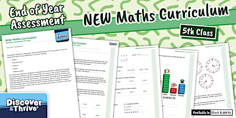 (Discover and Thrive) NEW Maths Curriculum End of Year Assessment ...