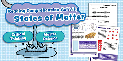 States of Matter Display Posters