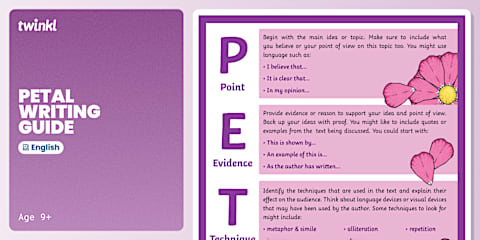 PETAL Paragraph Organiser