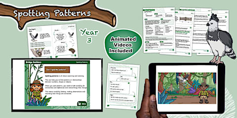 Maths Problem Solving: Spotting Patterns: Year 1: Unit Pack