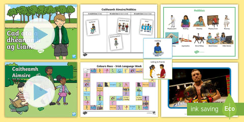 Junior Cycle Caitheamh Aimsire, Spelling Worksheet