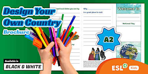 Design Your Own Country Worksheet