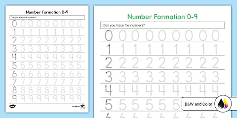 Number Formation Resource Pack