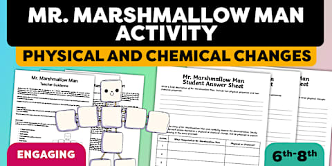 Chemical Reactions Doodle Notes | Resource | Twinkl USA