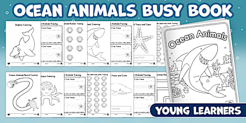 How Do You Spell Ocean Animals? Spelling Activity