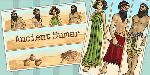 Ancient Sumer Craft Ideas - history, ks2 history, craft, design