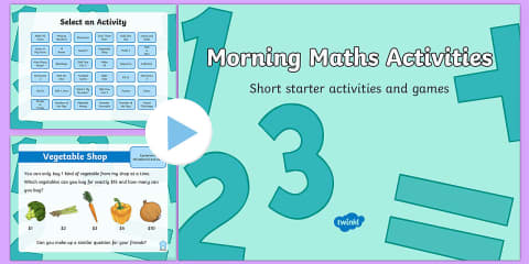 Maths Daily Review PowerPoint | Daily Review Slides