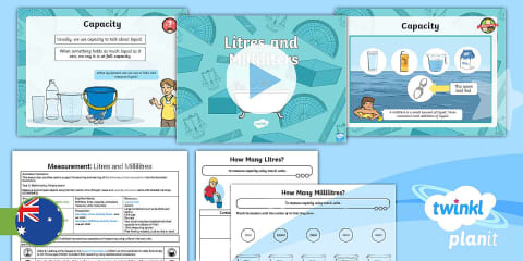 Volume and Capacity Worksheets - KS2 - Twinkl