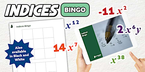 Negative Indices Activity
