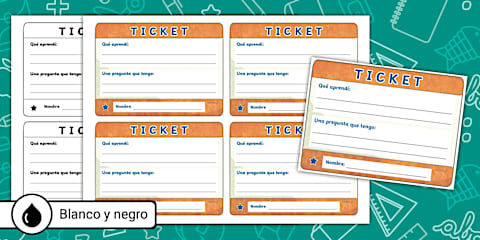 Tickets de salida: 8 alternativas para resumir la Clase