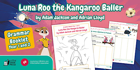 NSS 2026 Character Profiles for Luna Roo the Kangaroo Baller