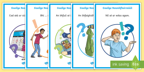 Useful Irish Phrases Display Pack Gaeilge