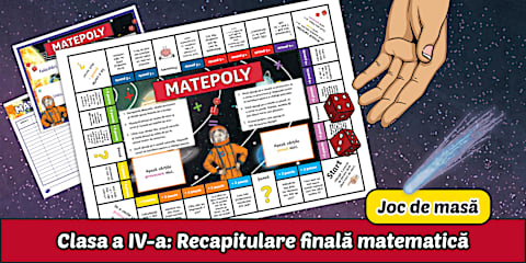 Clasa a III-a: Recapitulare Matematică – Joc pe bază de întrebări