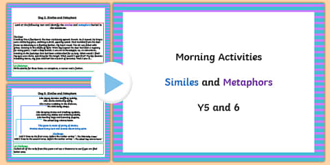 Understanding Figurative Language PowerPoint & Google Slides for 3rd ...