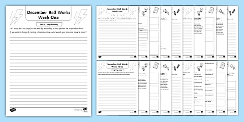 Seventh Grade ELA February Bell Work Bundle