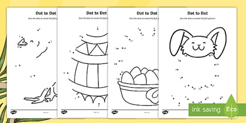 Easter Pencil Control Activity Sheets