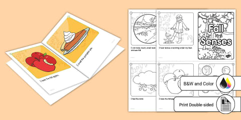 Fall Senses Emergent Reader eBook
