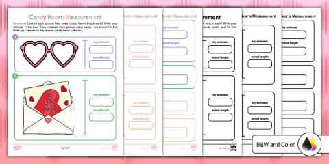 Compare and Measure Non-Standard Weight Activity Booklet for PreK-K