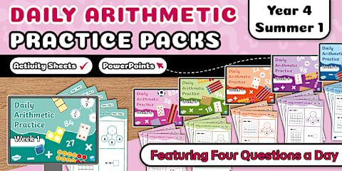 Year 2 Summer 1 Daily Arithmetic Practice Pack