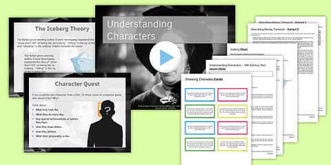 Understanding Character Motivations Activity