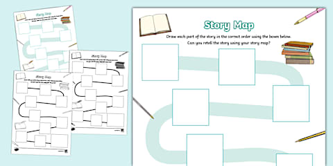 Fairy Tales Completed Story Map Pack