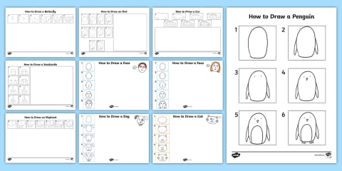Learn How to Draw Anzac Poppies Activity