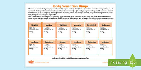 Whole Body Emotions: How does my body feel?