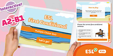 ESL First Conditional PowerPoint [Adults, A2-B1]