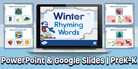Do They Rhyme? Rhyming Words PowerPoint Game