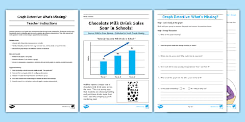 Years 5-6 Misleading Graphs Worksheet | Twinkl
