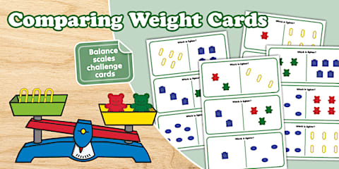 Heavy or Light? Cut and Paste Sorting Activity