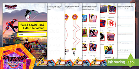 Spider-Man: Multiplication/Division Webs Worksheet