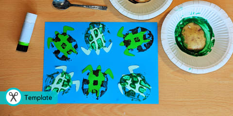 DIY Woven Turtle Craft - Fun Craft Activity | Twinkl