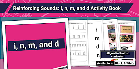Reinforcing Sounds: ck, e, u and r Activity Book