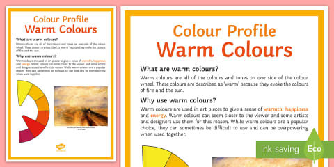 Colour Wheel Template