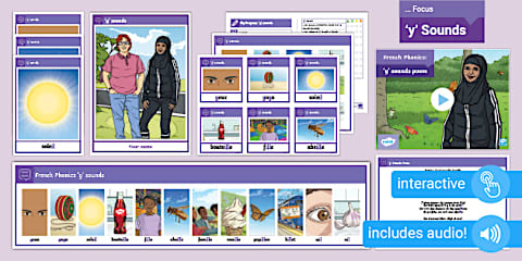 French Phonics: Poem, Resource and Display Pack: 'e' sounds