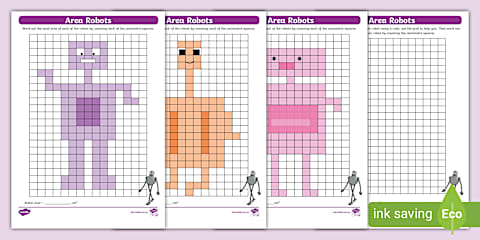 Finding the Perimeter and Area Using Grids Activity Sheet