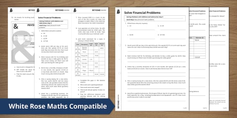 Constructing, Measuring and Using Geometric Notation - Review Sheets