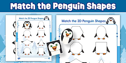 Match the Bee Shapes Worksheet
