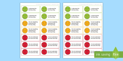 Smiley Face Evaluation Template | Primary Resource | Twinkl