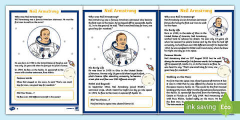 Y2 Information Texts: Biography Model/Example Text